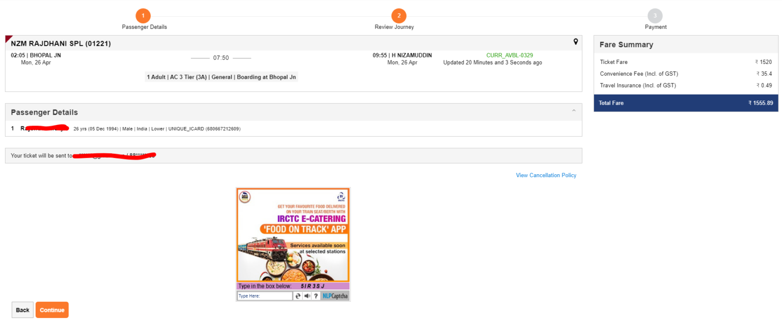 How to Book Train e-Tickets Online by IRCTC - Railway Station